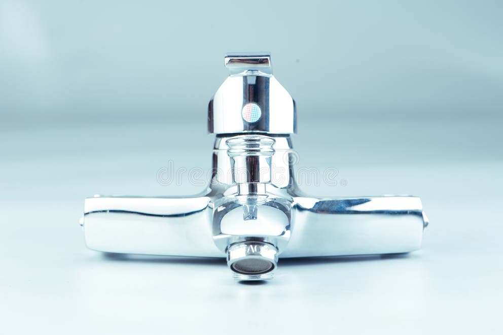 Stopcock hydrant tap stock image. Image of sanitary, glisten - 55587099