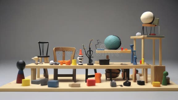 A Stopmotion Illustration Using Objects and Toys To Explain the ...