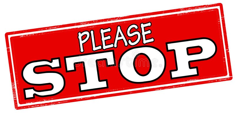 Stoppa var god stock illustrationer. Illustration av färgpulver - 109025793