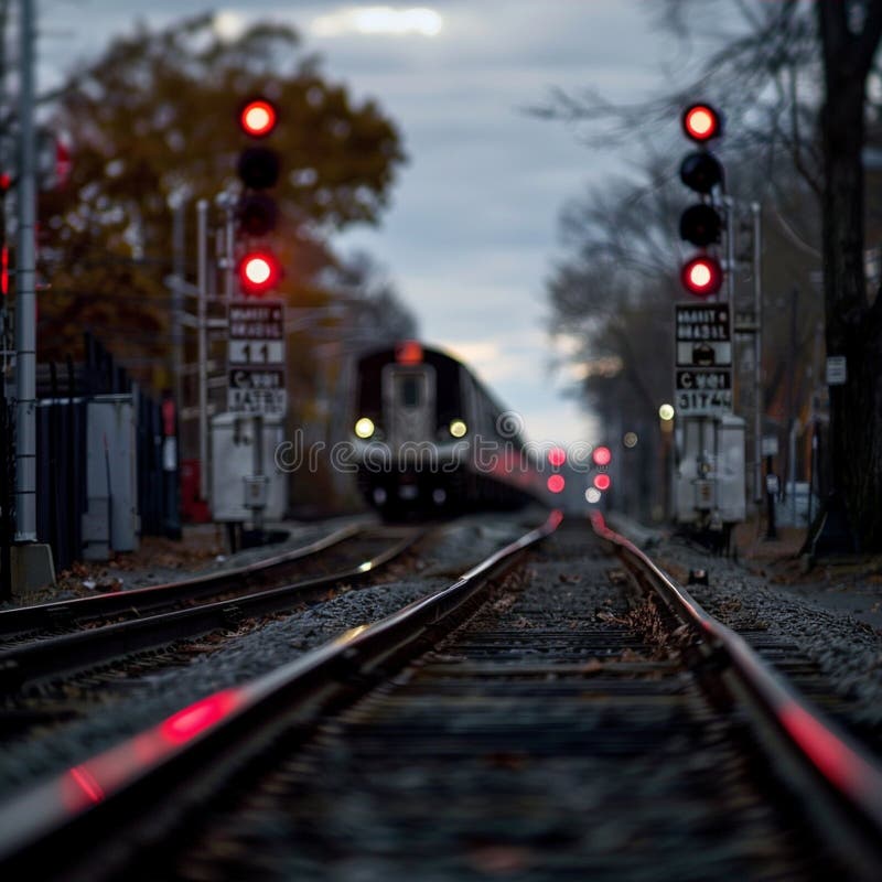 Stopped Commuter Train at Stops, Awaiting Passengers Stock Illustration ... Stopped Commuter Train at Stops, Awaiting Passengers Stock Illustration ...