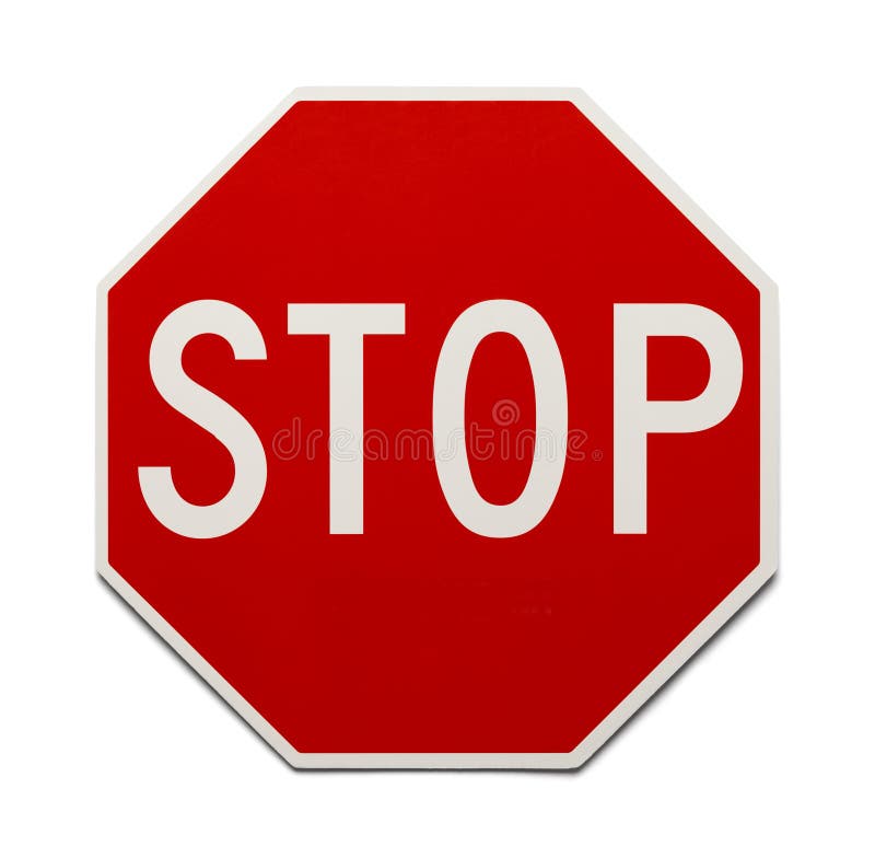 Stoppschild stockfoto. Bild von leute, anschlag, transport - 35210792