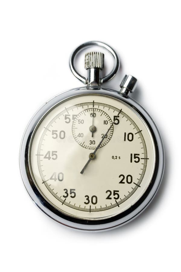 Crunch for Time stock image. Image of minutes, clamp, stopwatch - 190007
