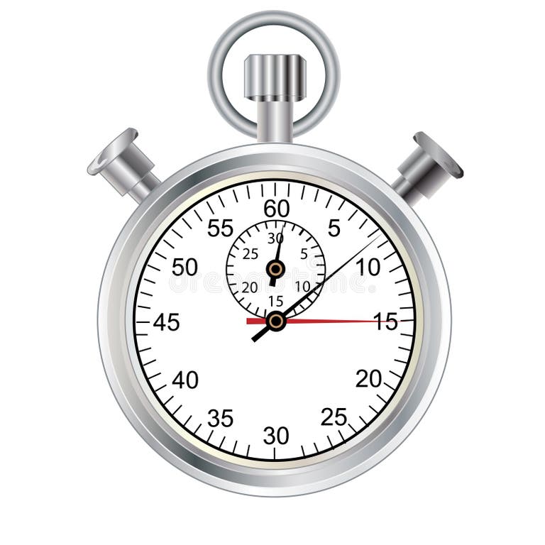 Stopwatch stock vector. Illustration of time, finish - 20214579