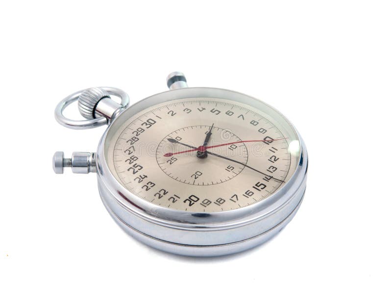 Crunch for Time stock image. Image of minutes, clamp, stopwatch - 190007