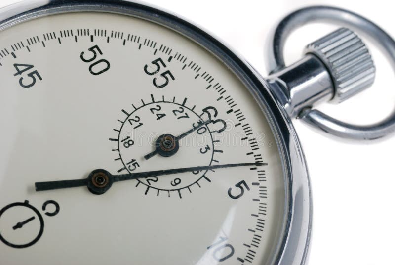 Stopwatch Face stock photo. Image of mechanical, timing - 172058