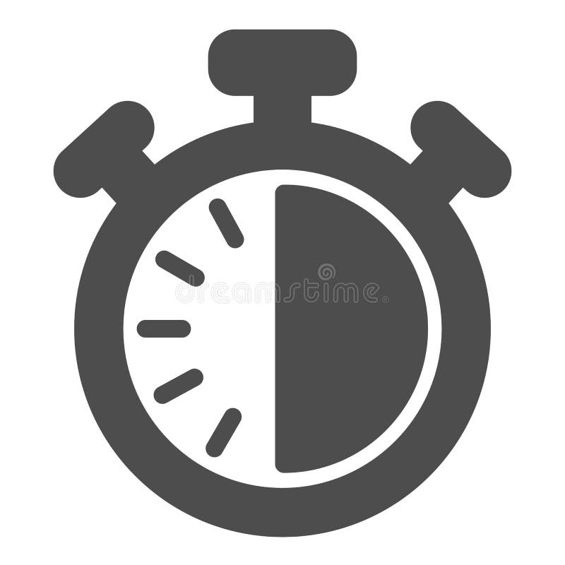 Stopwatch Timer 30 Seconds Stock Illustrations 175 Stopwatch Timer 30