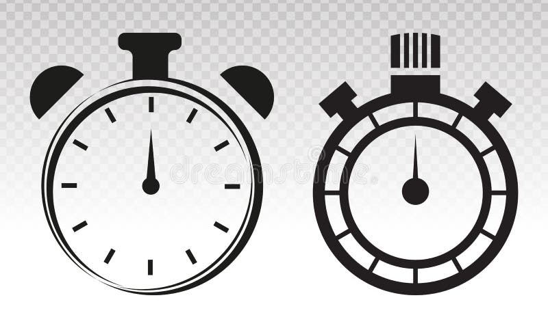 Minute Countdown Timer Transparent Background Stock Illustrations ...