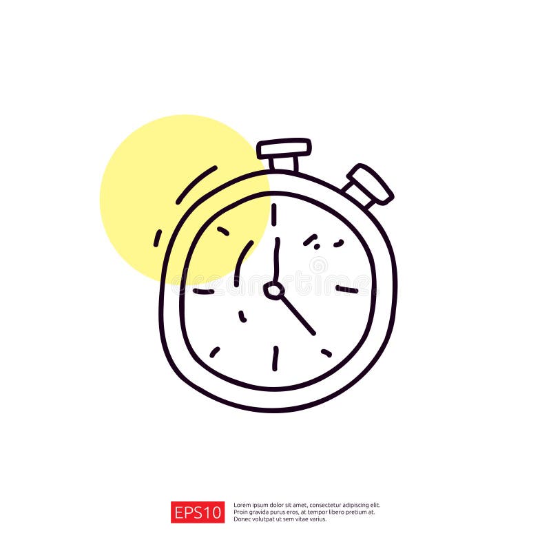 Stopwatch Doodle Stock Illustrations – 1,503 Stopwatch Doodle Stock ...
