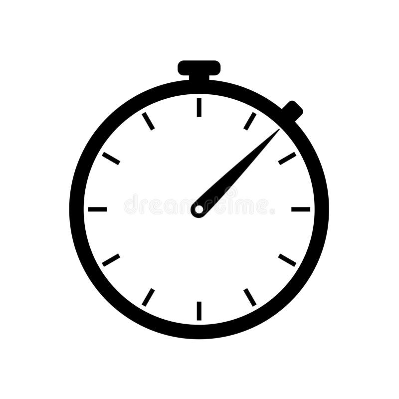 Stopwatch, End of Time, Elapsed Time , Time Up Stock Vector ...