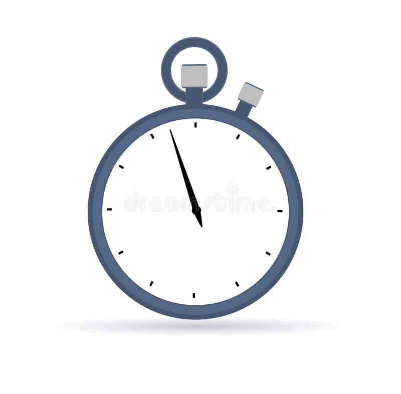 Stopwatch Icon. Flat Illustration of Stopwatch Vector Icon Stock Vector ...