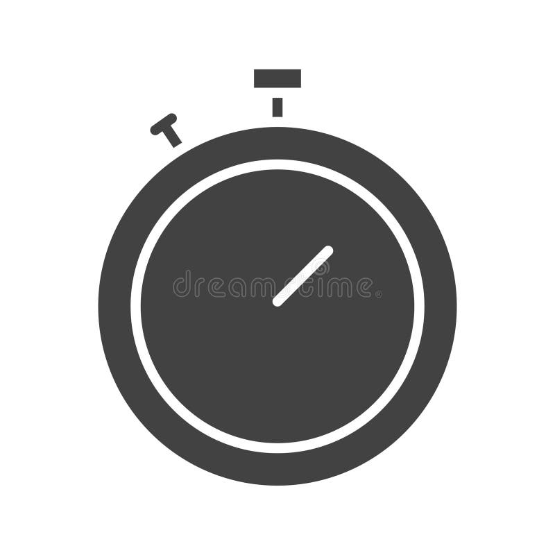 Stopwatch Icon Vector Image. Stock Vector - Illustration of chrono ...