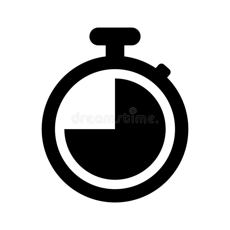 Stopwatch icon vector stock vector. Illustration of movement - 279557846