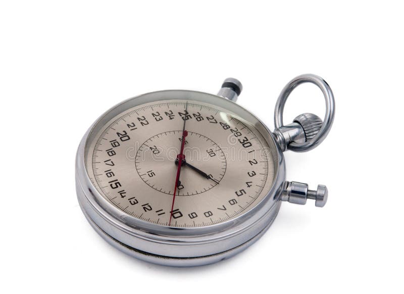 Silver Bright Stopwatch Clock Stock Photos - Free & Royalty-Free Stock ...