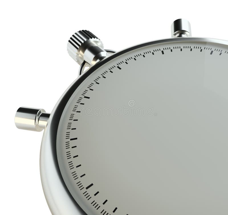 Stopwatch without numbers stock illustration. Illustration of watch ...