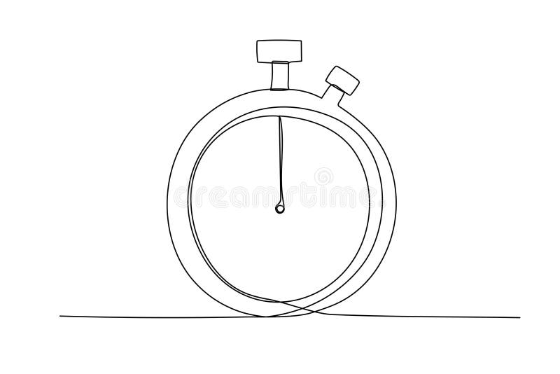 Stop Watch Drawing Stock Illustrations – 1,025 Stop Watch Drawing Stock ...