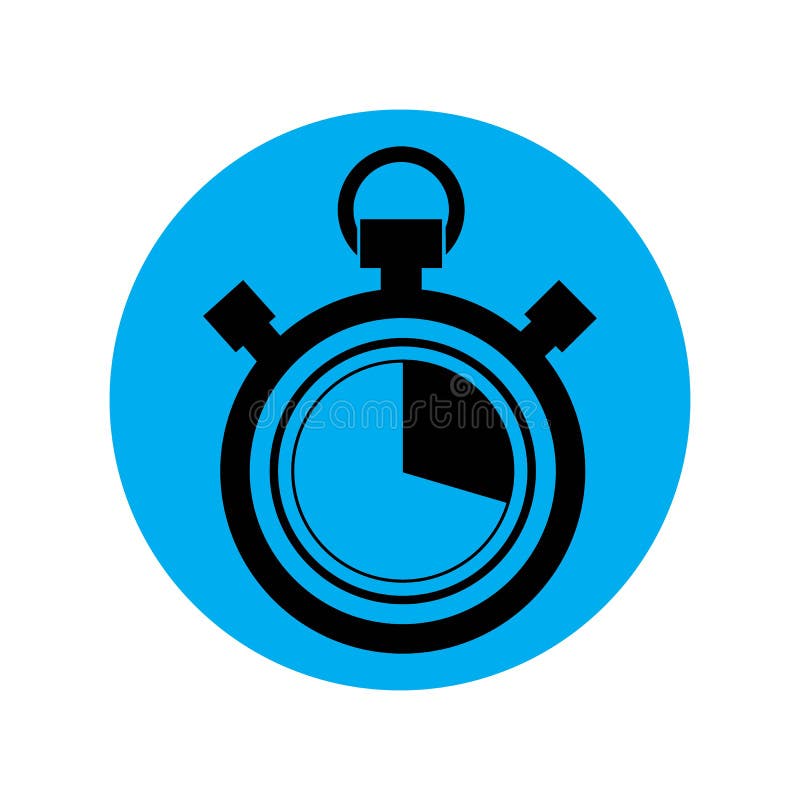 Stopwatch / Stop Watch Timer Logo Icon Vector Illustration Design ...