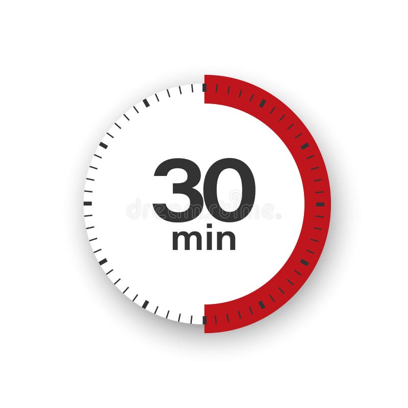 10 Minutes Timer. Stopwatch Symbol in Flat Style. Isolated Vector ... 10 Minutes Timer. Stopwatch Symbol in Flat Style. Isolated Vector ...