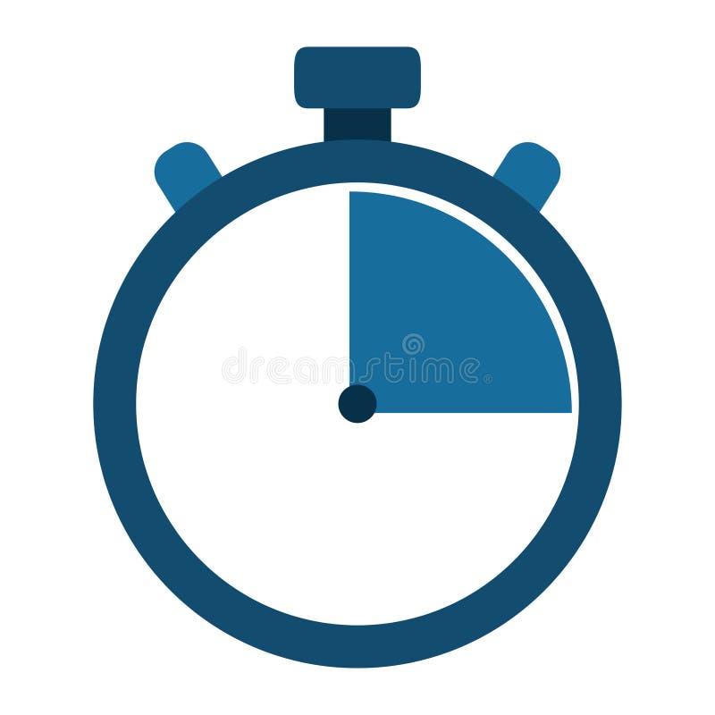 Stopwatch Time Minute Speed Icon Cartoon Stock Vector - Illustration of ...