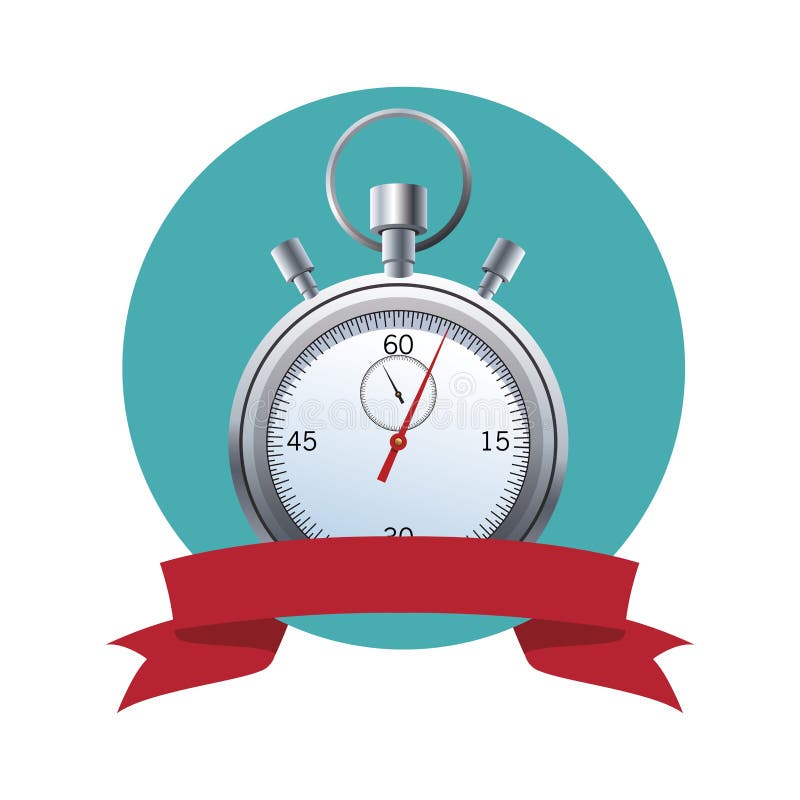 Stopwatch timer icon stock vector. Illustration of uniform - 135232640