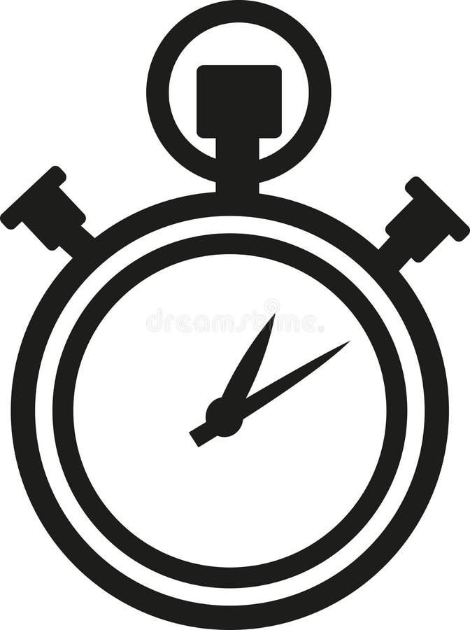 Stopwatch timer speed stock vector. Illustration of second - 107200545