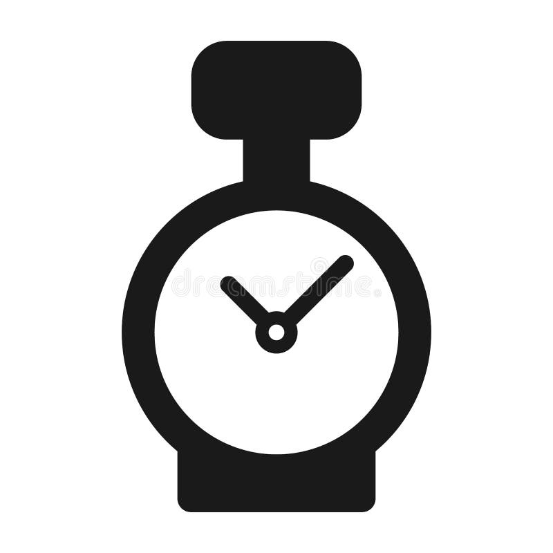 Stopwatch or Timestamp Icon. Time Stamp Vector Illustration Stock ...
