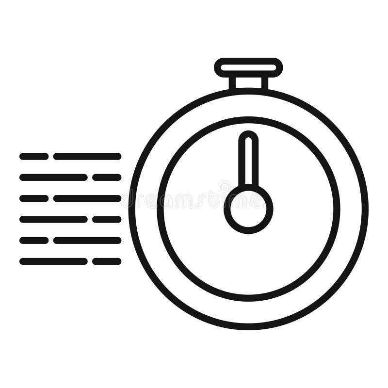 Stopwatch Velocity Speed Icon Outline Vector. Labor Velocity Stock ... Stopwatch Velocity Speed Icon Outline Vector. Labor Velocity Stock ...