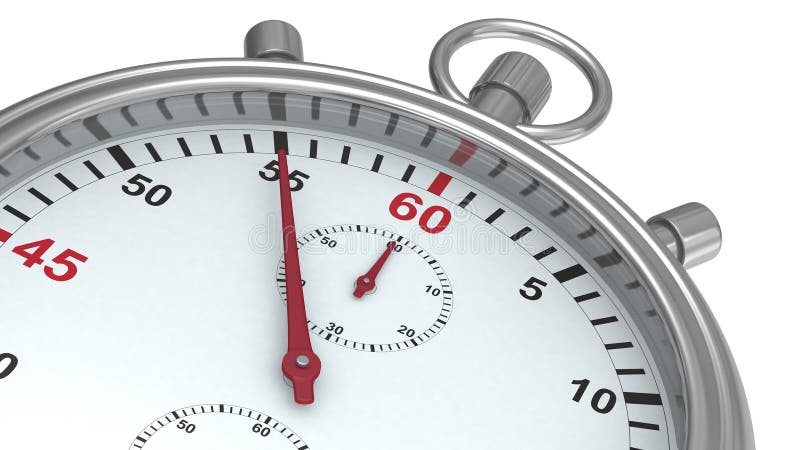 Countdown on White Background. Isolated 3D Render Stock Footage - Video ...