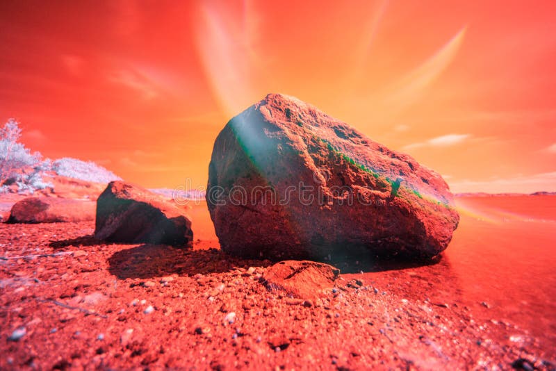 Stora Amund Island stock photo. Image of reserve, coastline - 248864526