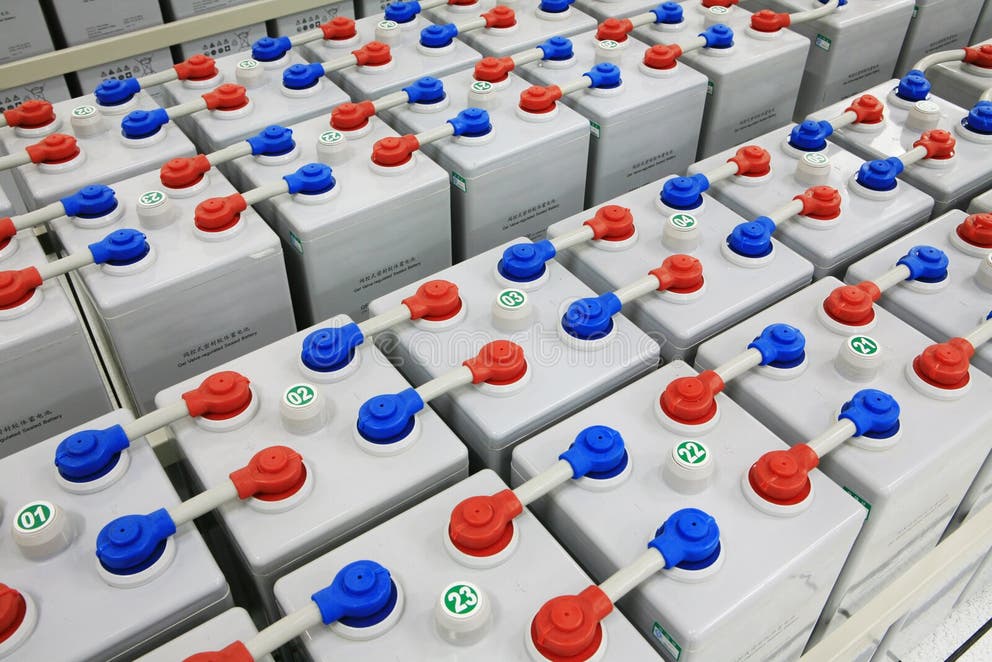 The storage battery stock image. Image of electronics - 5646097