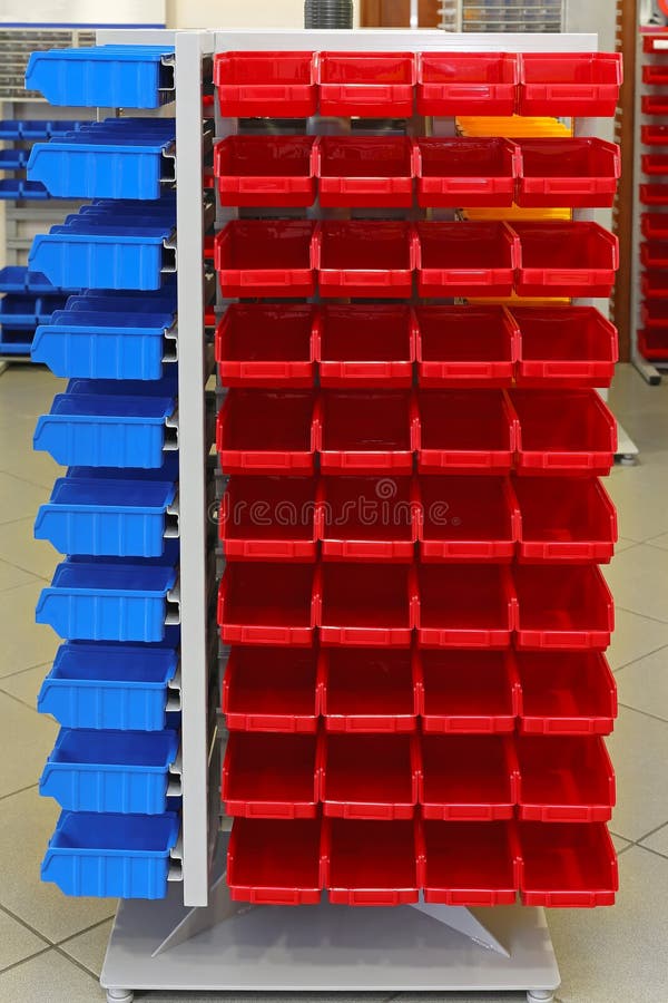 Storage bins stock image. Image of storehouse, store - 41338935