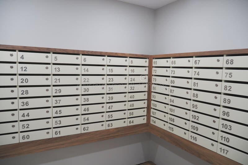 Storage Box in Public Place. Safe Storage Locker for Shopping Malls ...