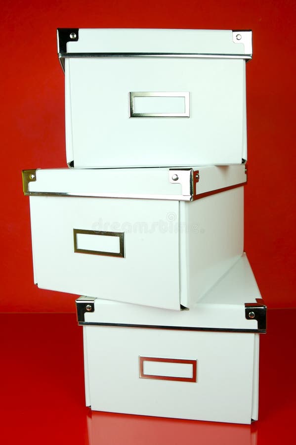 Storage boxes stock photo. Image of reciept, accounting - 67383068