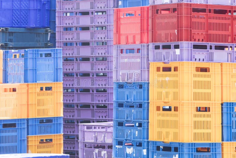 Storage Boxes Plastic Containers Used in Transportation Product ...