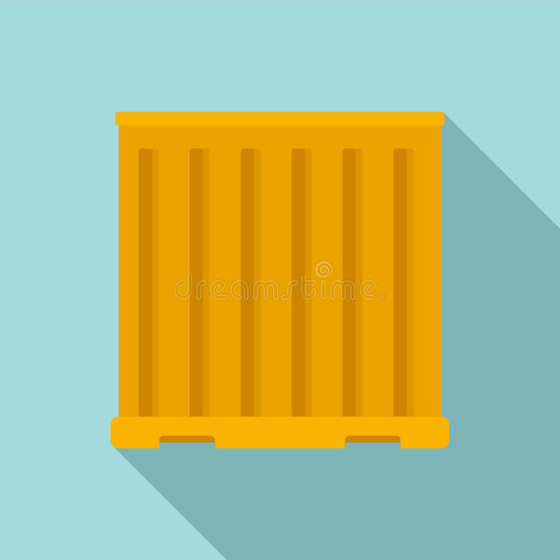 Cargo Container Icon, Outline Style Stock Vector - Illustration of ...