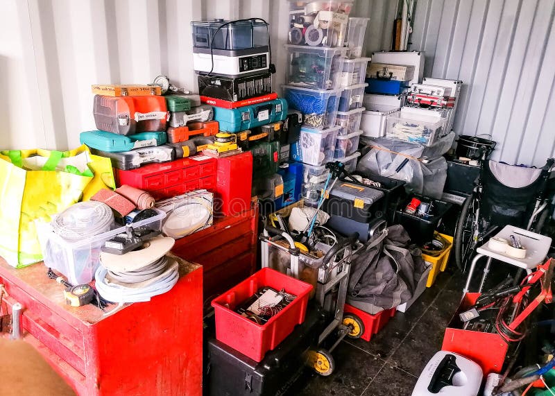 Full Storage Container stock photo. Image of container - 175561790