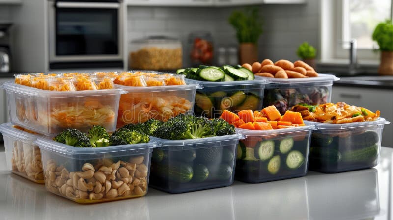 Storage Container: Practical Kitchen Element Filled with Nutritious ...