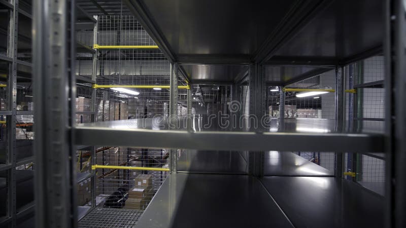 Storage.Creative.a Man Who Arranges Boxes and Uses Special Vehicles for ...