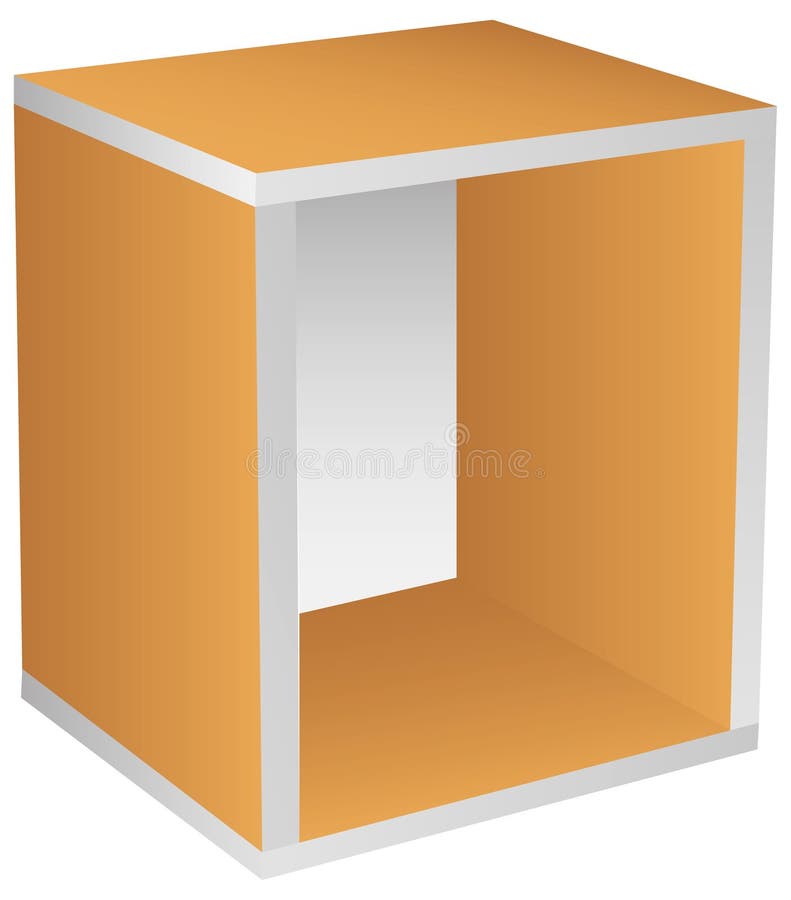 Storage Cube stock vector. Illustration of market, abstract - 34844634
