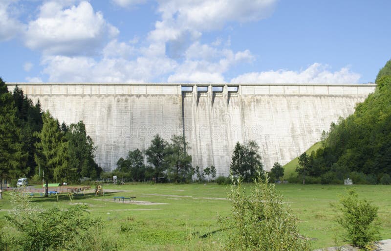Storage Dam - Bicaz - Romania Stock Image - Image of hydroelectric ...