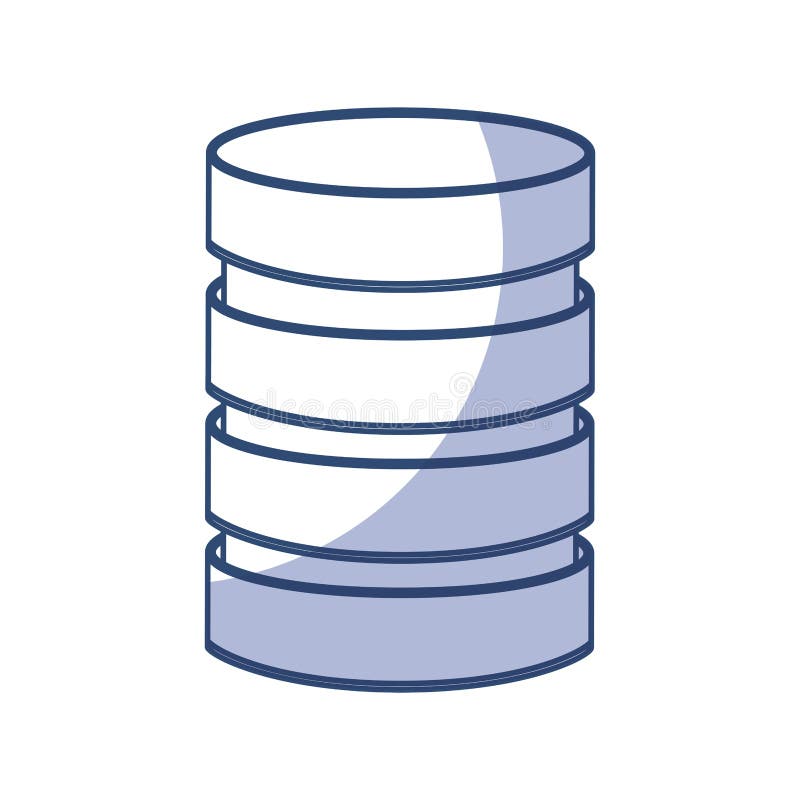 Storage database disks stock vector. Illustration of disk - 93411696