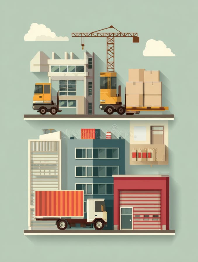 Building Structures Illustrated Stock Photos - Free & Royalty-Free ...