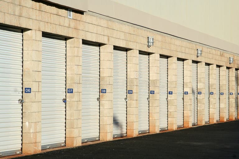 Storage Doors stock photo. Image of entry, exterior, cargo - 7063318