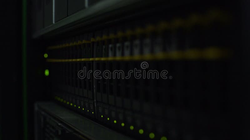 Storage with Flashing Led, Networking Connection, Electric Energy ...