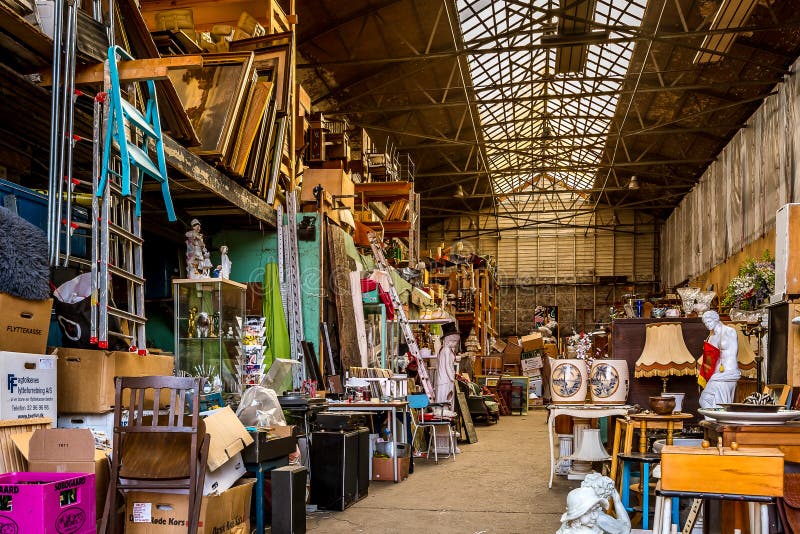 Storage of Flea Market Objects Stock Photo - Image of hand, design ...