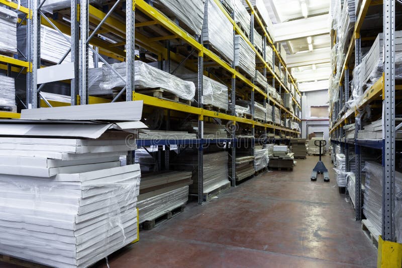 Storage of goods stock image. Image of merchandise, packing - 29771967