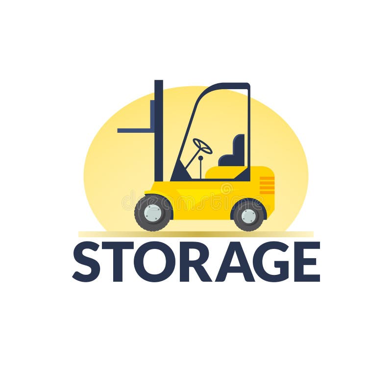 Storage Logo Vector Illustration Stock Vector - Illustration of ...