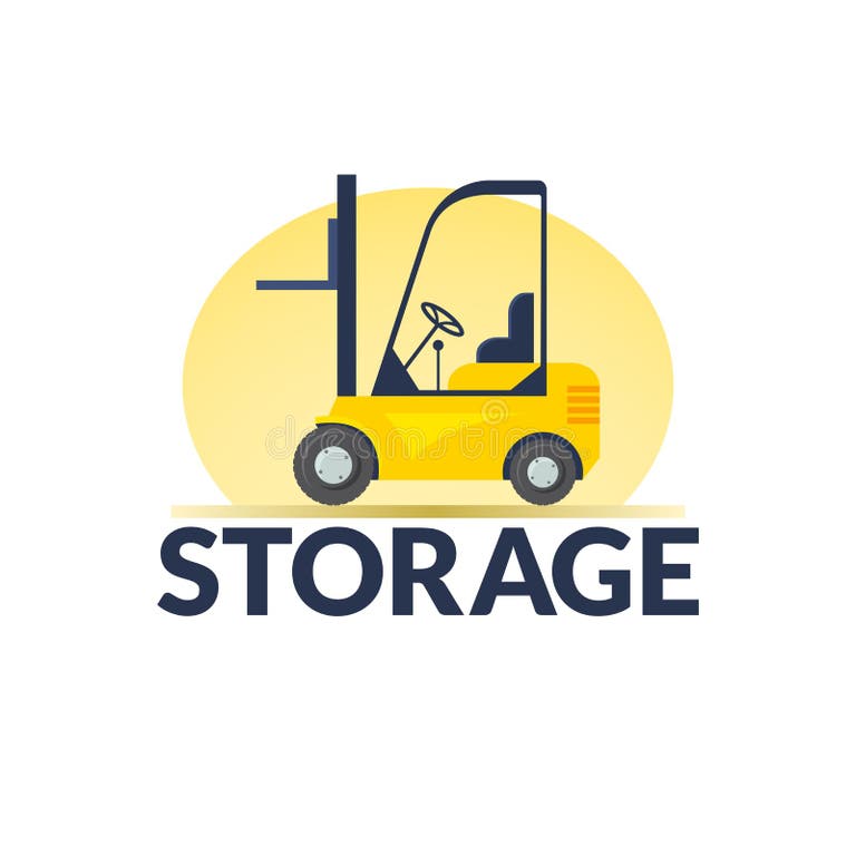 Storage Logo Vector Illustration Stock Vector - Illustration of ...