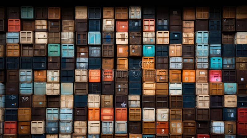 Storage mark box stock illustration. Illustration of system - 362099614