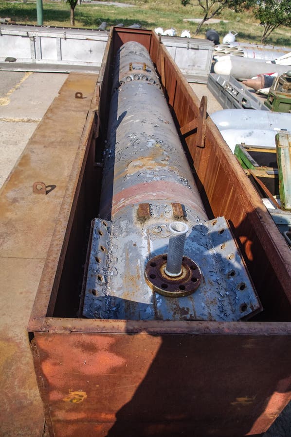 The Storage of Missiles and Bombs Stock Photo - Image of aviation ...