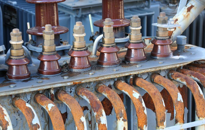 Storage of Old Transformers of Voltage Stock Photo - Image of abandoned ...